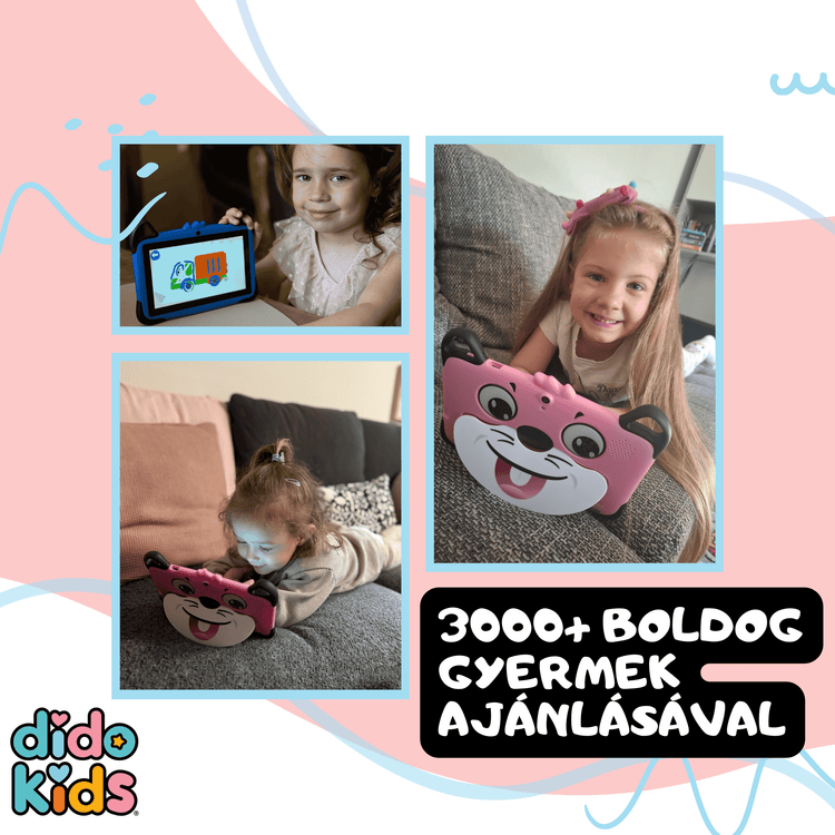 DidoKids™ - Fejlesztő Gyerek Tablet – Didokids