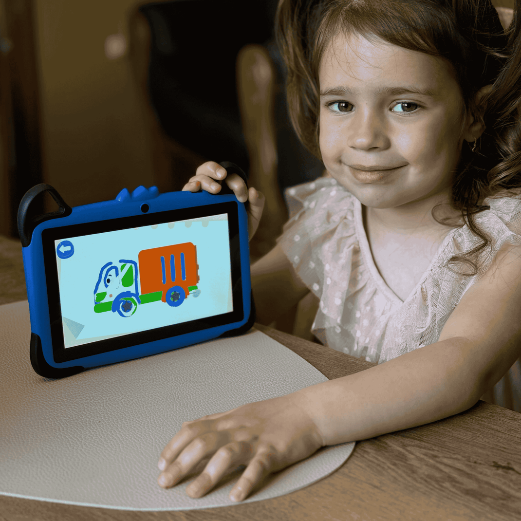 DidoKids™ - Fejlesztő Gyerek Tablet - Ütés, Por és Vízálló – Didokids